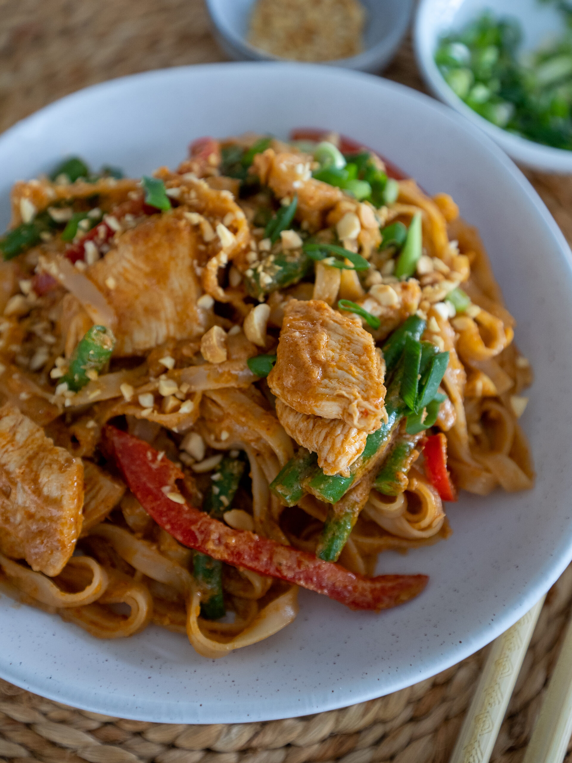 Red Curry Coconut Noodles | Simple Home Edit