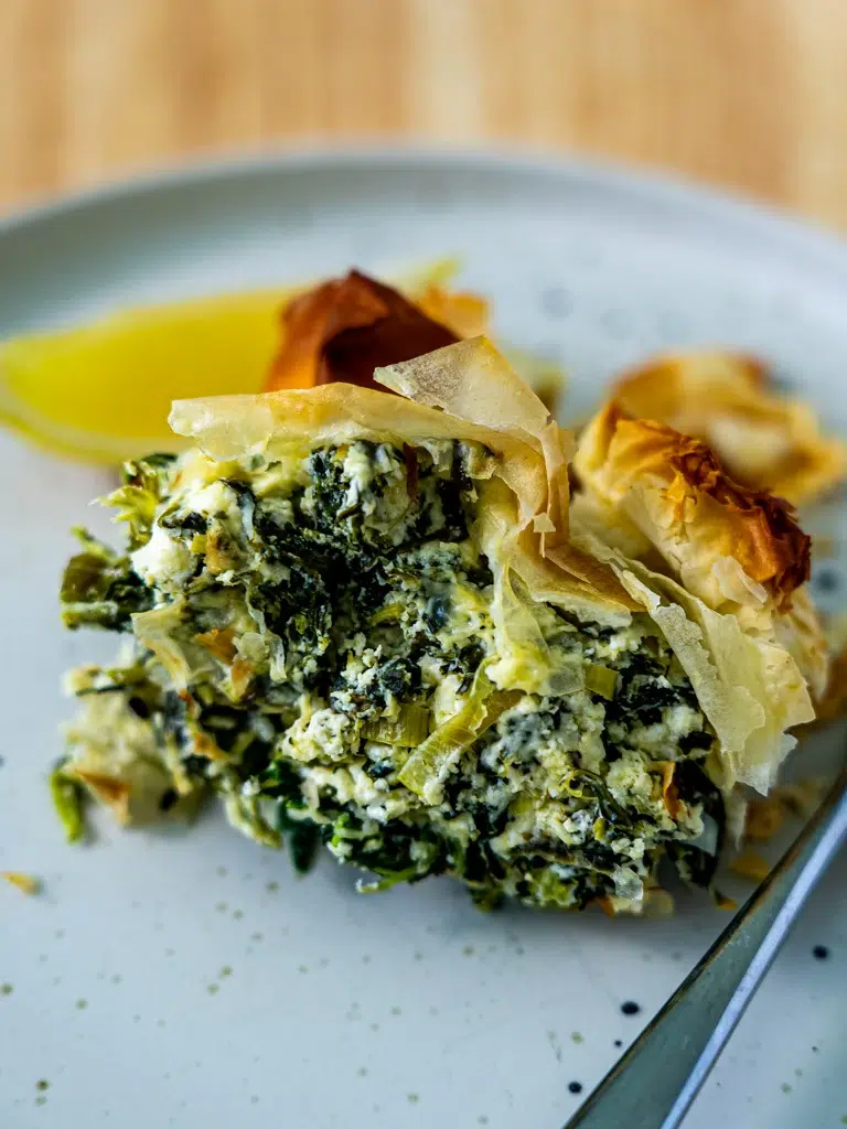 Spanakopita “Greens” Pie recipe – Simple Home Edit